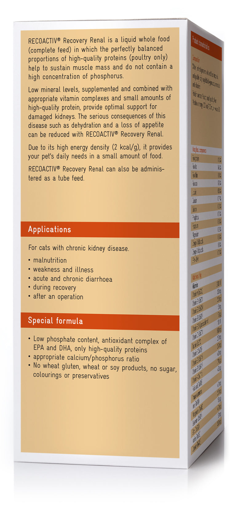 RECOACTIV® Recovery Renal Tonic for cats